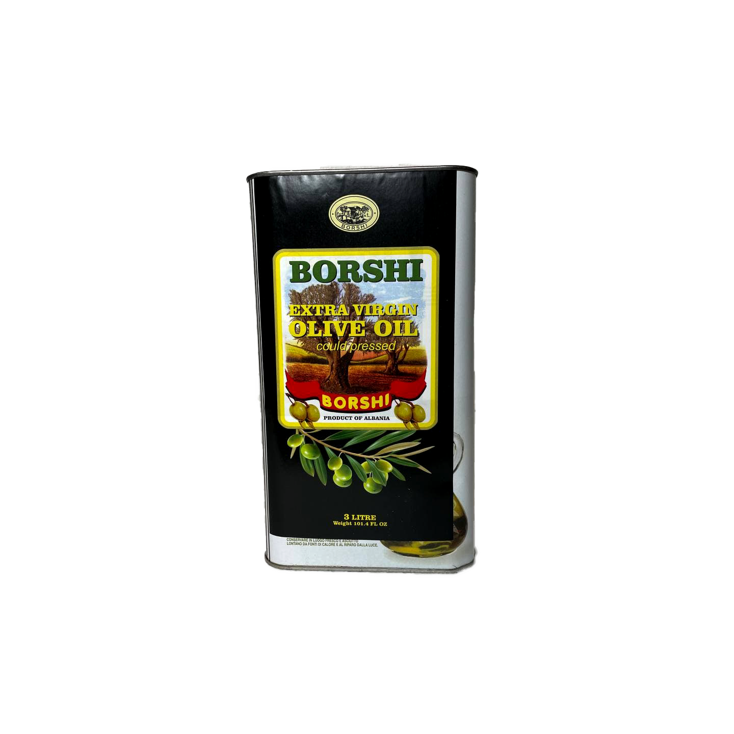 EXTRA VIRGIN OLIVE OIL BORSHI 3L – ALB USA INC